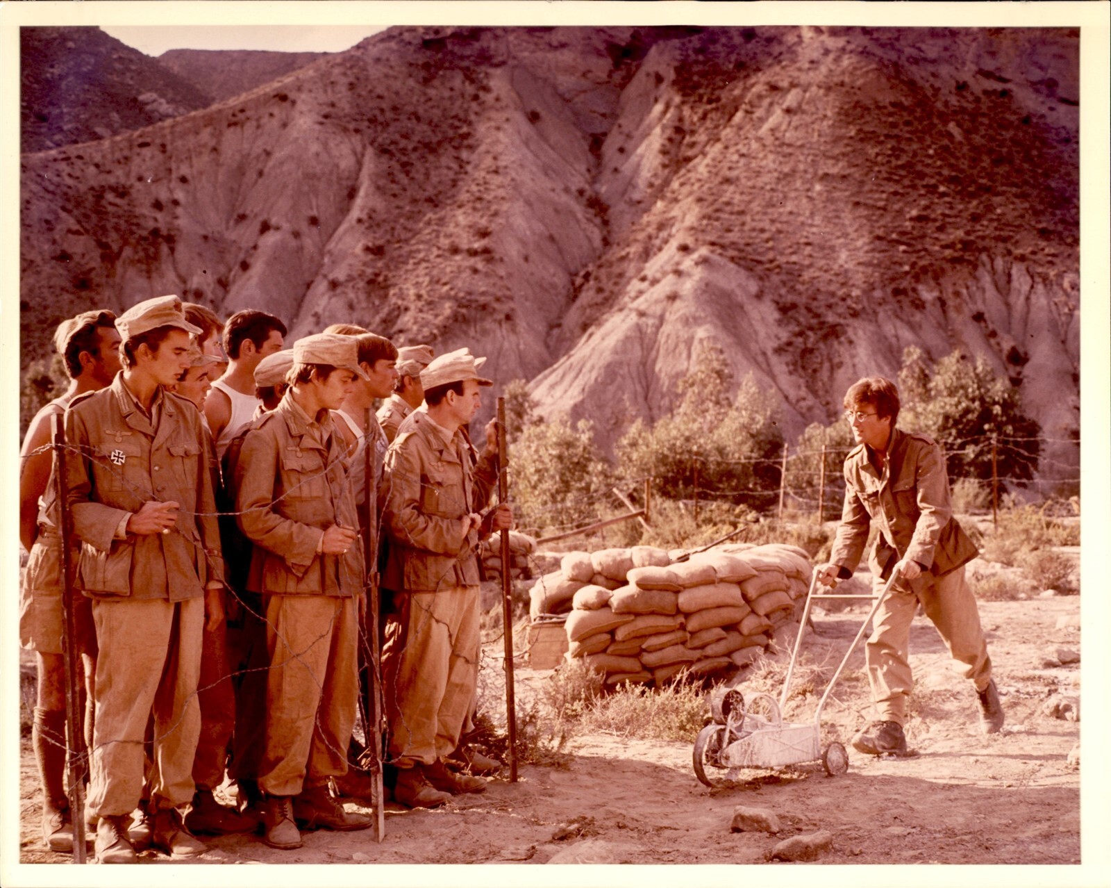 BR17 1967 Rare Vintage Color Photo JOHN LENNON How I Won the War Comedy ...