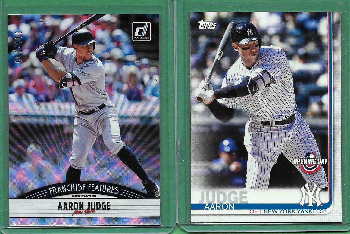 2019 Donruss #FF10 Aaron Judge and Alex Kirilloff Franchise Features in ...