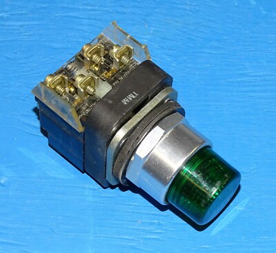 Allen Bradley 800T-PB16 Momentary Illuminated Green Push Button 800T ...