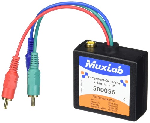 Muxlab 500056 Component/Composite Video Balun, Male 783961749750| eBay