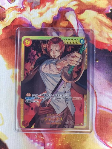 Shanks OP01-120 SEC - The Best ONE PIECE Card Game Japanese | eBay