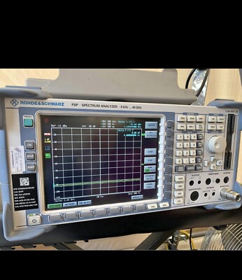 Rohde & Schwarz FSP38 9 kHz to 40 GHz Spectrum Analyzer | eBay