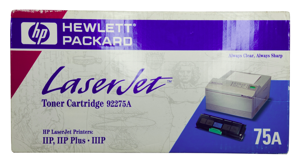 GENUINE HP LaserJet Toner Cartridge 92275A 75A - Black -Brand New in ...