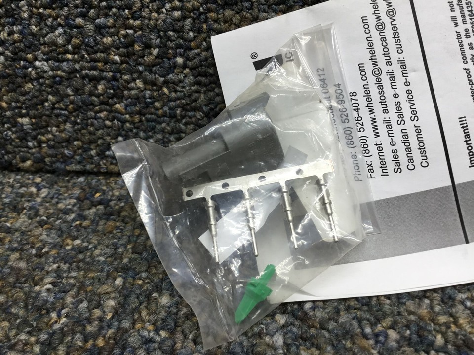 Whelen W441D Deutsch Weatherproof Connector Kit with Pins 0375.2445 | eBay