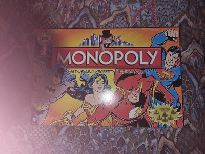 Hasbro DC Comics Monopoly Board Game Complete (never used) | eBay Australia