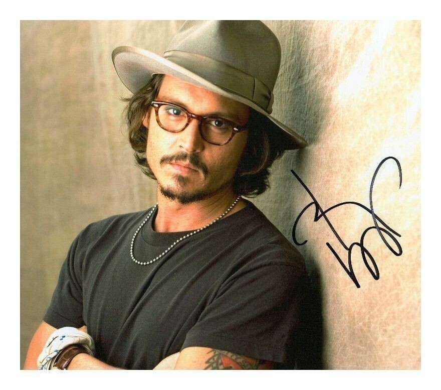 Johnny Depp Autographed SIGNED 8 x 10 PHOTO REPRINT | eBay