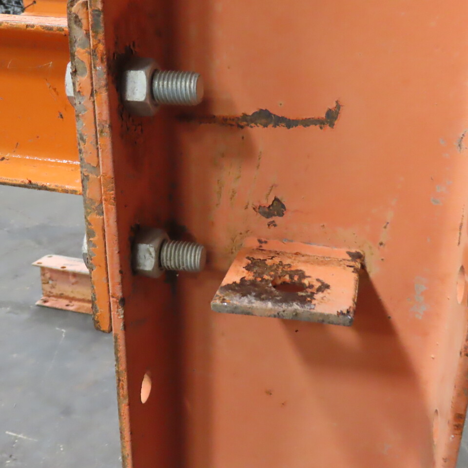 16' Tall Single Sided Bolt Together Cantilever Rack 12' Wide x 48" Deep ...