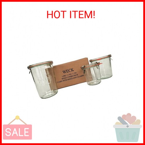 WECK Mold Jar Combo Packs (Standard) 850227007197| eBay