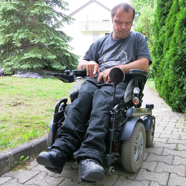 Wheelchair Rear-view Mirrors Gooseneck Mirror Overview Safety Stable ...