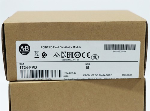 New Surplus Sealed AB 1734-FPD SER B Point I/O Field Distributor Module ...