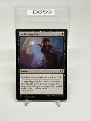 AMBITION'S COST Commander 2021 #134 C21 (MTG) | eBay