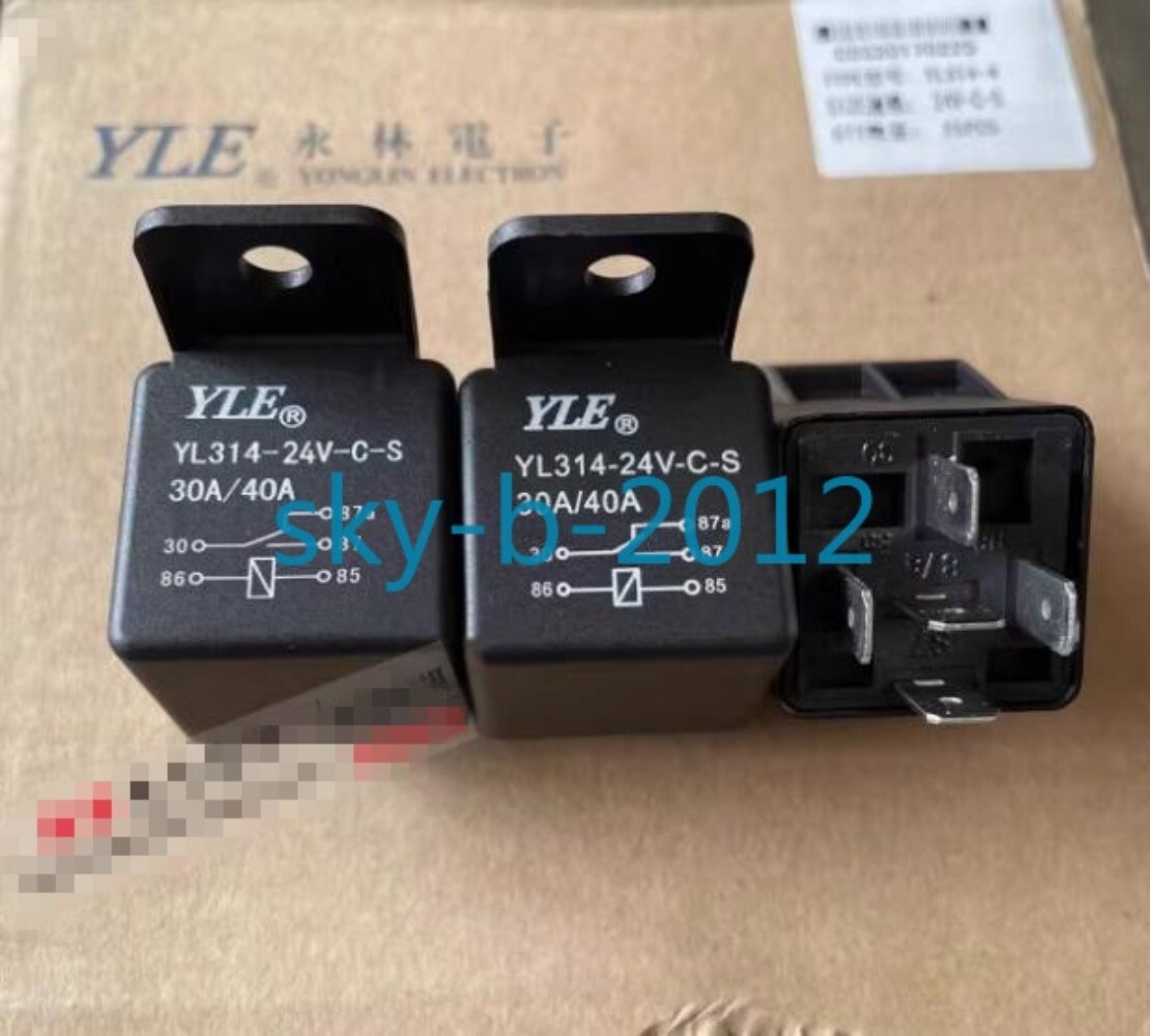 3 PCS NEW IN BOX YLE YL314-24V-C-S Automotive Electrical Power Relay # ...