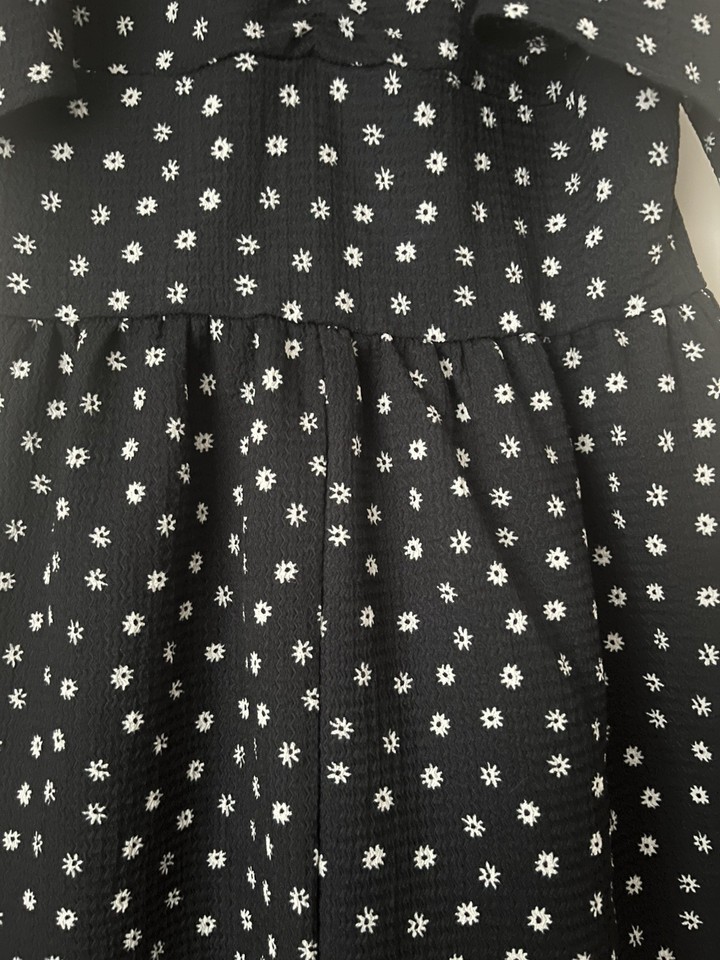 Matalan Girls Black Summer Playsuit - Age 10 - EXCELLENT CONDITION ...