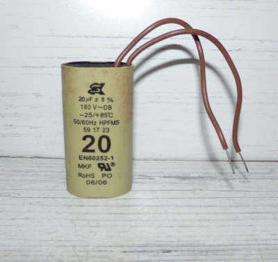 New Seika SK 20 uf 180 VAC Potted Motor Start Capacitor for Grundfos ...