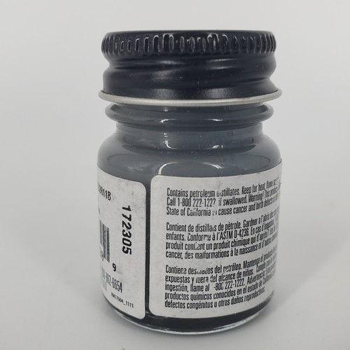 Testors Model Master Gunship Gray Fs36118 1/2 Oz Enamel Paint 1723 for ...