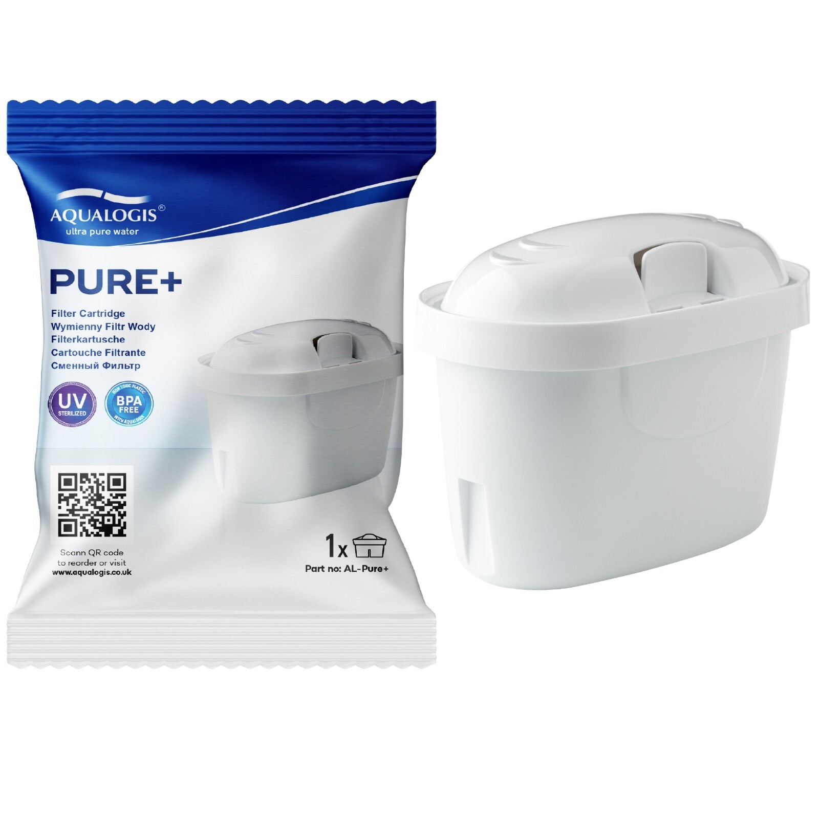 Universal Limescale Water Filter Cartridge for Brita Maxtra / Plus ...