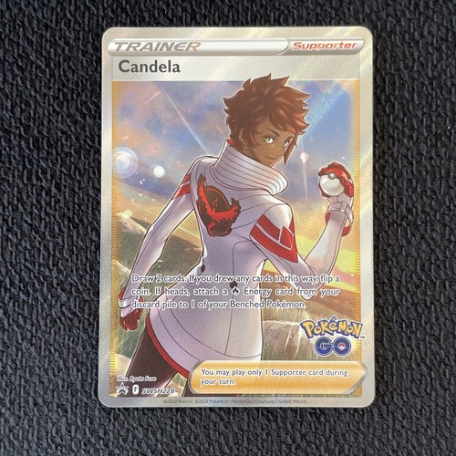 Candela SWSH228 Full Art Black Star Promo Pokemon Go Card NM | eBay