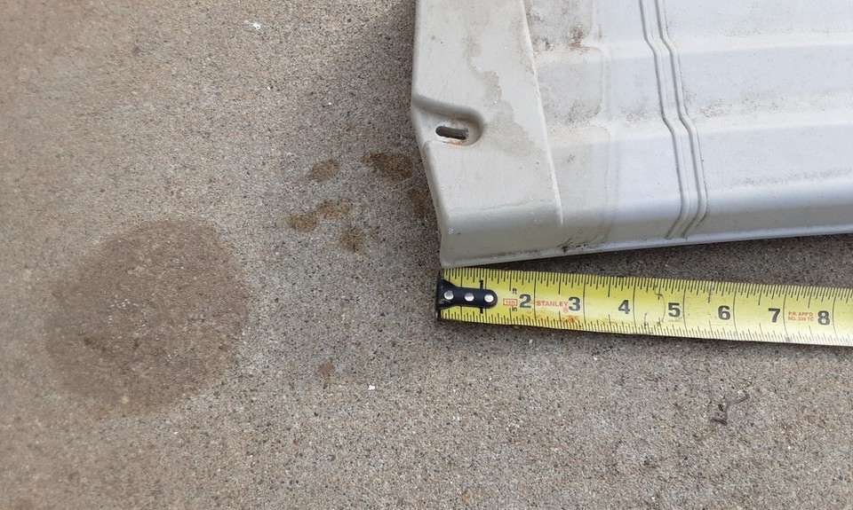 Wilbar Morada Pool Oval Round Top Curved Rail 8" 19608 Resin 15 Foot ...