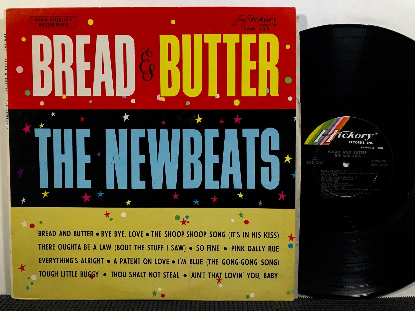 THE NEWBEATS Bread & Butter LP HICKORY LPM 120 MONO DG 1964 | eBay