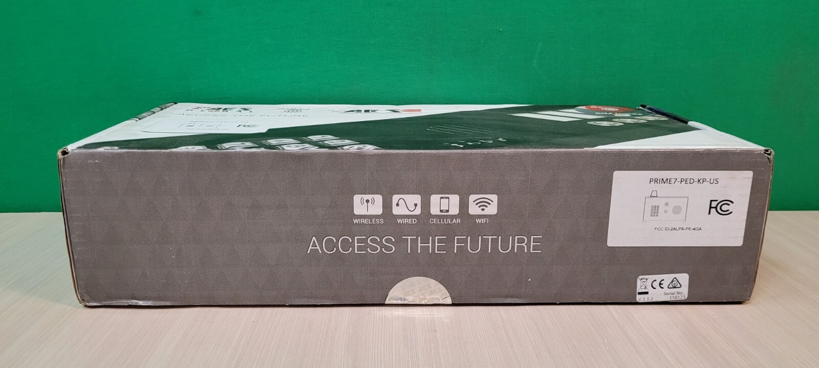 AES PRIME7-PED-KP-US Single Button Prox Global Cellular Wi-Fi Intercom ...