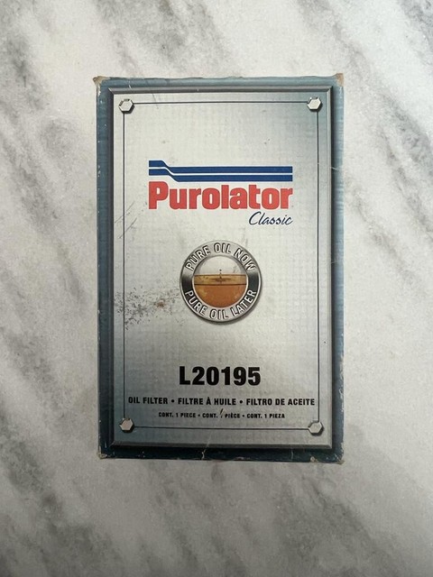 Engine Oil Filter-VIN: 2, FI Purolator L20195 for sale online | eBay