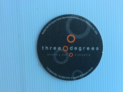 1 only REDBACK / Three Degrees Brewery ,Victoria Special Issue Beer ...