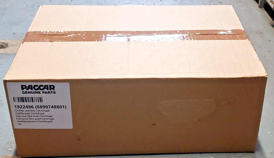 ~NEW PACCAR ~ BOX of 12 CENTRIFUGAL OIL FILTER ELEMENTS ~MX-13 ENGINE ...