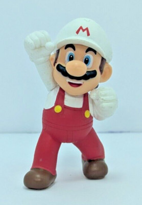 Jakks Pacific World of Nintendo 2.5" Fire Mario (Fist Bump) Figure | eBay