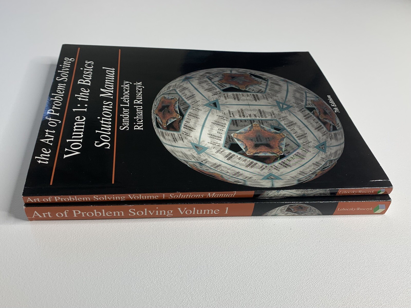 Art of Problem Solving Volume 1 Basics AND Solutions Manual Gifted Math Workbook | eBay