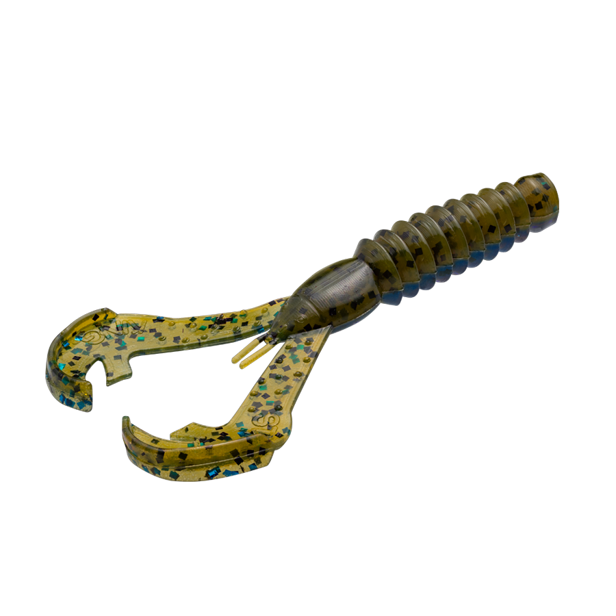 Strike King NED Craw (RGNC) Rage Tail 2.75" Finesse Crawdad Pick Any 12 ...
