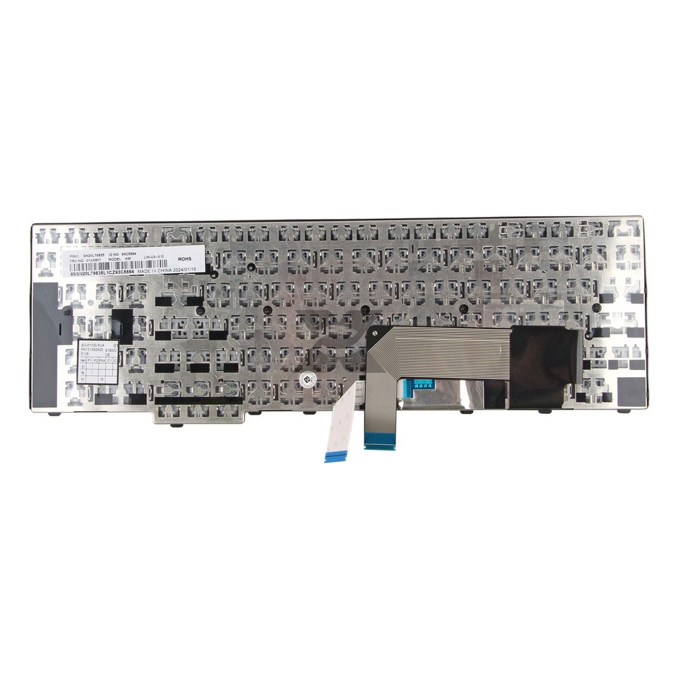 US Keyboard for Lenovo IBM Thinkpad E531 E540 W540 W541 W550 04Y2652 ...