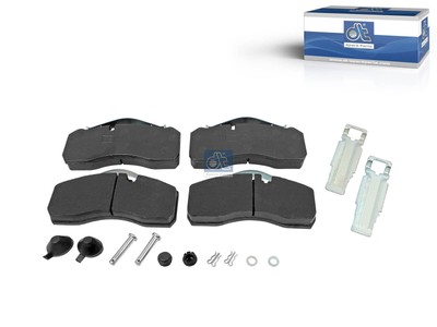 CAPSautomotive Brake Pad Set for Bpw_1 0020311500 00.203.11.50.0 ,000 ...