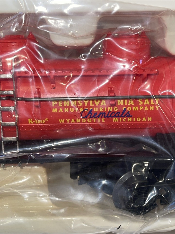 K-Line Electric Trains PRR Triple Dome Tank Car K5426 O/O27 Gauge NIB ...