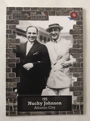 Nucky Johnson 2023 HISTORIC AUTOGRAPHS Mob 2 ,card #195 | eBay
