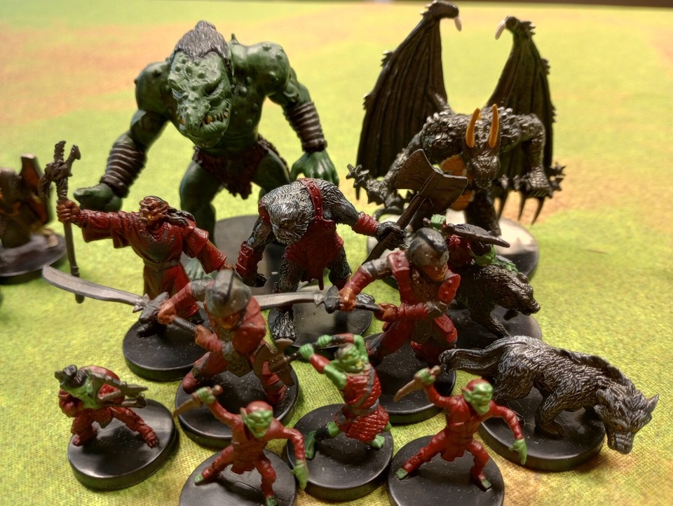 Dungeon Command Miniatures Dungeons and Dragons Complete Series Set | eBay