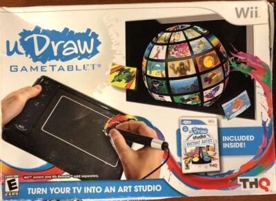 U Draw game tablet and U Draw game Wii | eBay