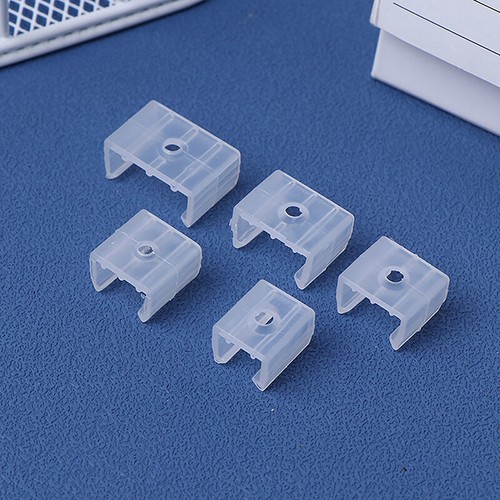 50Pcs Led Connector Fix Plastic Clips Mounting On Wall For Neon Strip ...