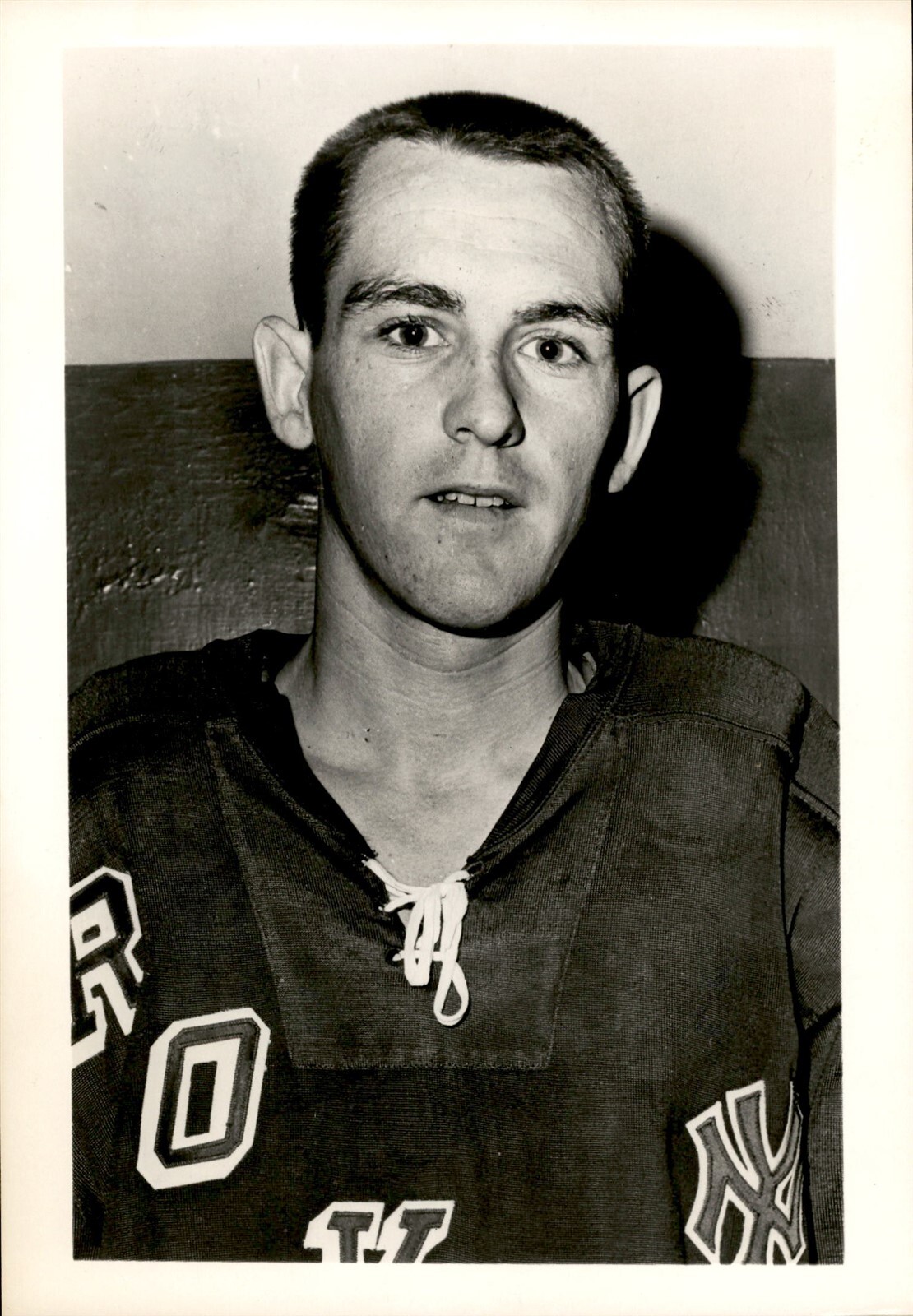 PF28 Original Photo WALLY CHASE 1964-65 NEW YORK ROVERS EHL ICE HOCKEY ...