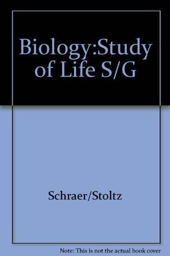 Biology: The Study of Life Study Guide - Paperback By Schraer, William ...