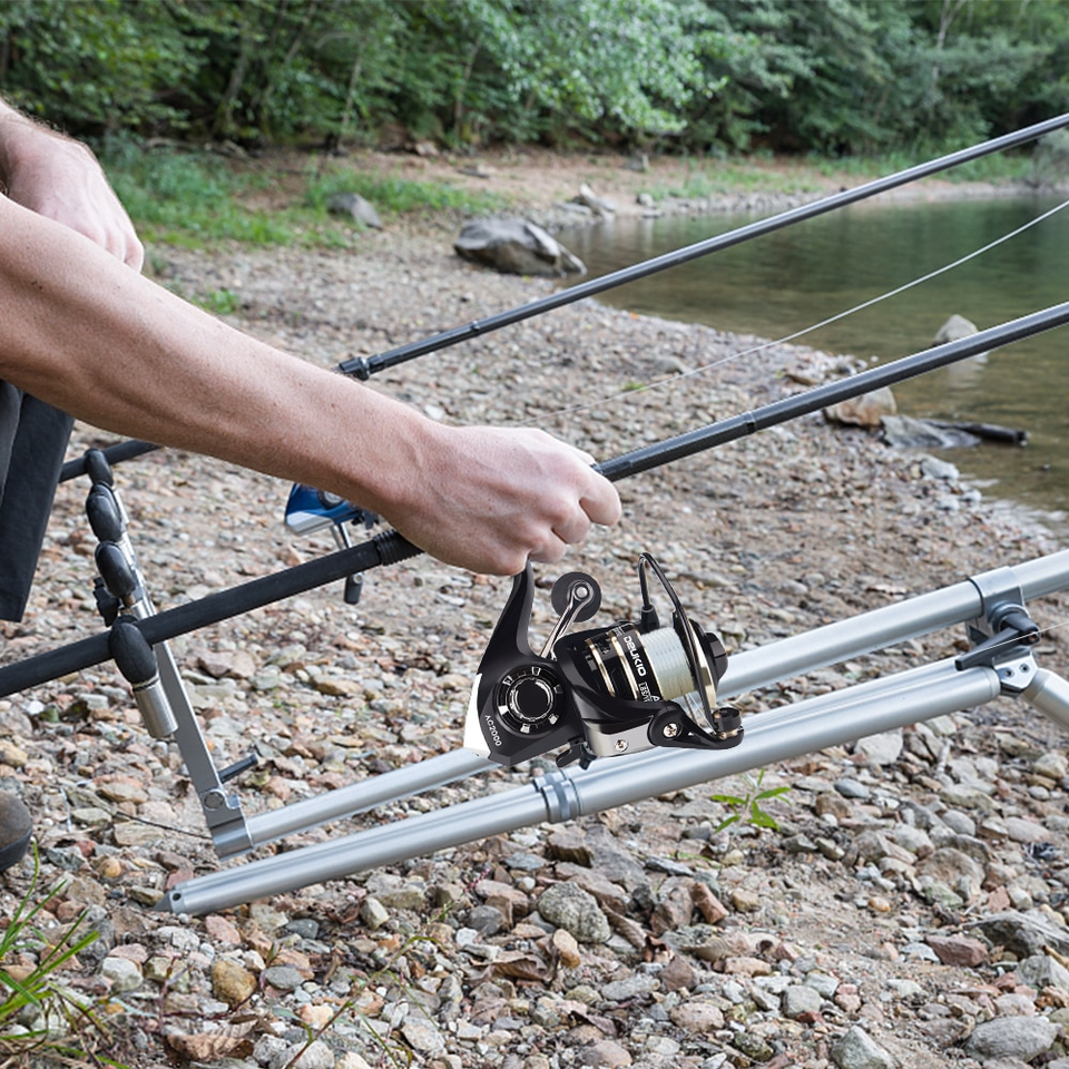 12BB Metal Spinning Fishing Reel 5.2:1 Freshwater Saltwater Left Right ...