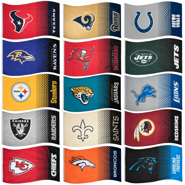 Denver Broncos NFL fade Wappen Design Flagge günstig kaufen | eBay