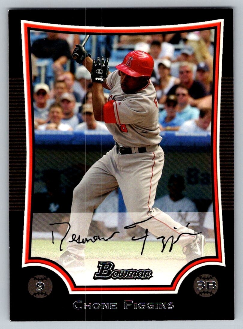 2009 Bowman Baseball Chone Figgins Angels #168 | eBay