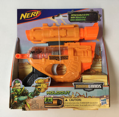 Brand New NERF N-Strike DoomLands 2169 HOLDOUT Dart BLASTER Doom Lands ...