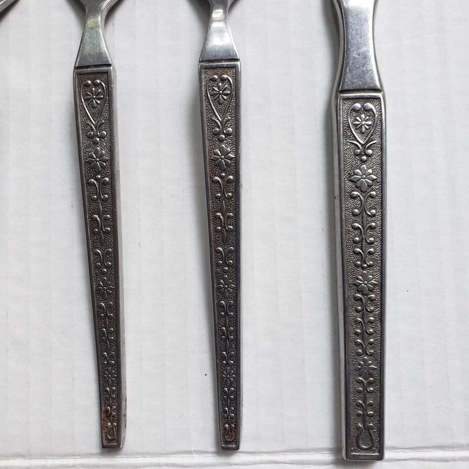 6 pc Vintage Riviera Stainless Japan Flatware Cordova MCM 1960's | eBay