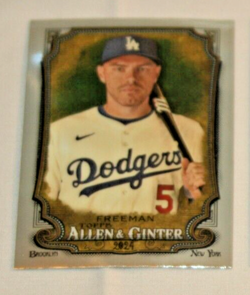 FREDDIE FREEMAN 2024 ALLEN GINTER CHROME #62 LOS ANGELES DODGERS | eBay