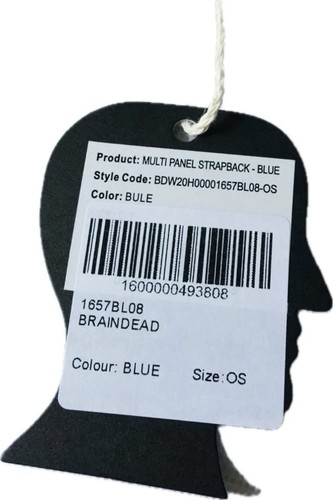 Brain Dead - Hat - Baseball Cap - Logo -Designer - Rare - Brand New w ...