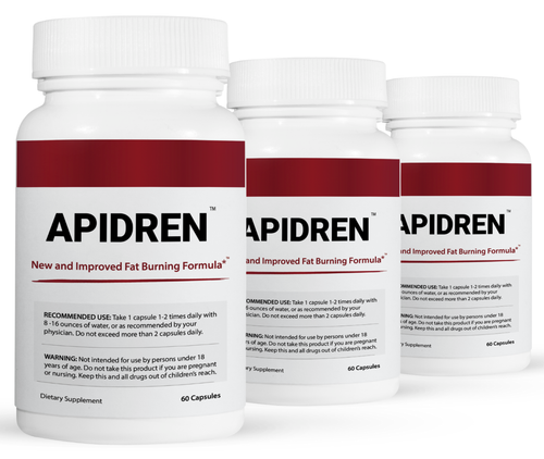 3 Pack Apidren, formula to help you burn fat-60 Capsules x3 | eBay