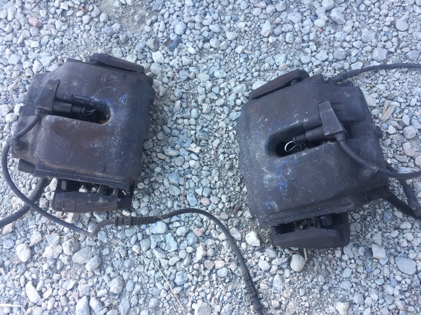 Mercedes-Benz W210 E55 AMG Brake caliper W208 CLK55 W202 C43 dual ...