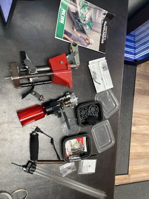(SEE PHOTOS) Lee Reloading Handle Press W/ Lot Of Assorted Accessories ...