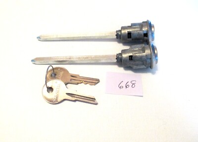 1960-1965 AMC Rambler American Door Lock Set with Strattec Keys 668 ...